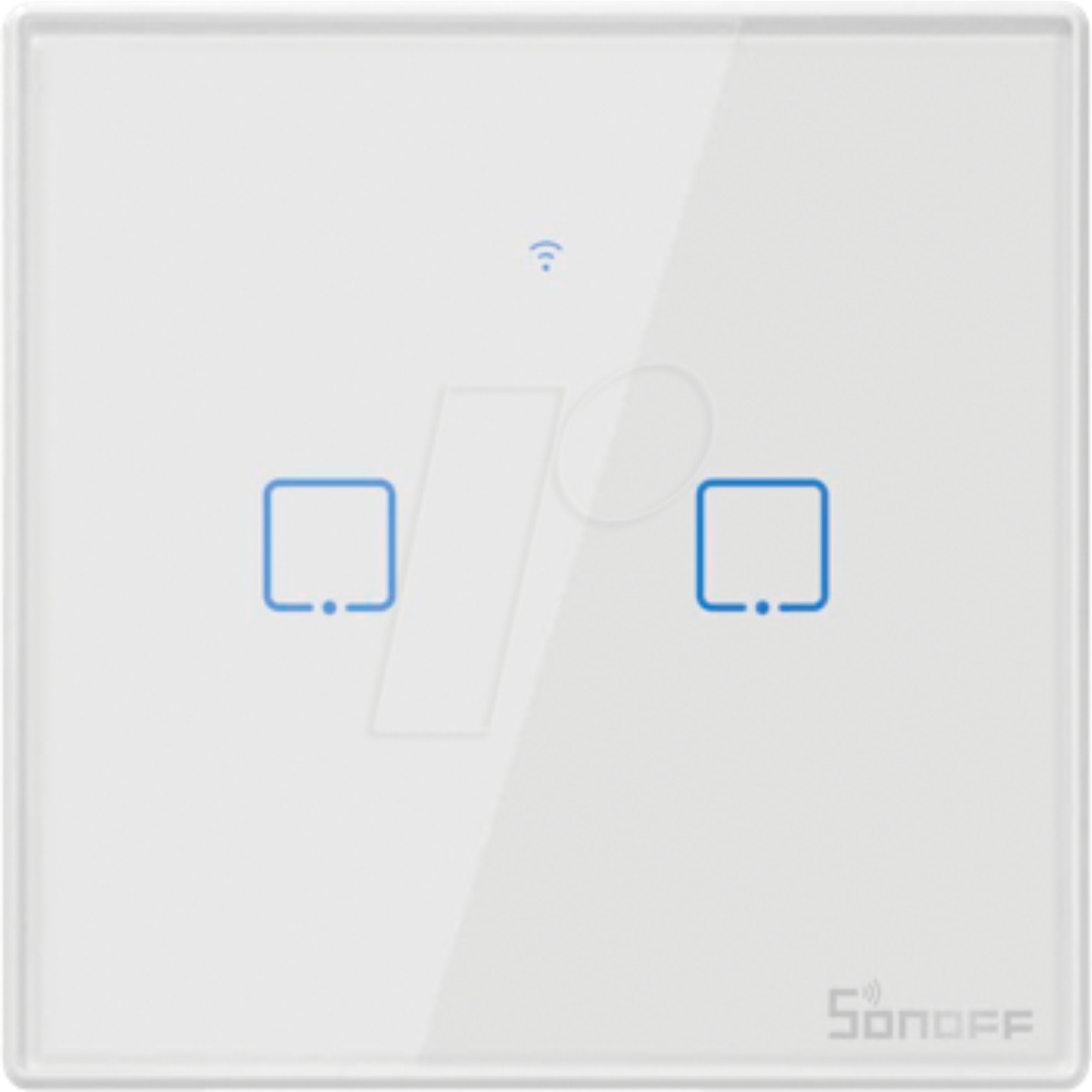 SONOFF Wi-Fi + RF Smart Touch Switch 2 gang switch - Smart City Mall Africa SONOFF Wi-Fi + RF Smart Touch Switch 2 gang switch - Smart City Mall Africa